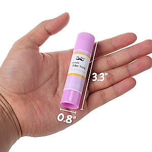 Mr. Pen- Disappearing Purple Glue Sticks, 8 Pack, Washable, Glue Sticks, School Glue Sticks, Glue Sticks for Kids, Purple Glue Sticks, School Glue, Kids Glue Sticks, Scrapbooking Glue, Craft Sticks