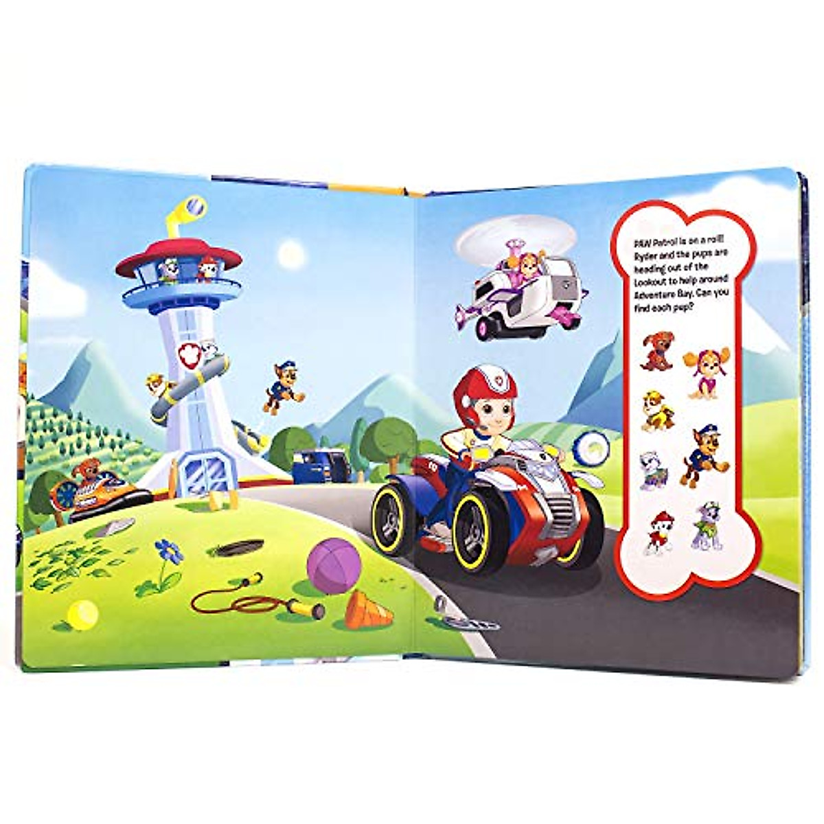 Nickelodeon Paw Patrol - First Look and Find Activity Book - PI Kids