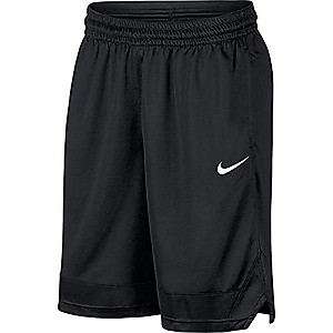 Nike Dri-FIT Icon, Men's basketball , Athletic shorts with side pockets, Black/Black/White, M