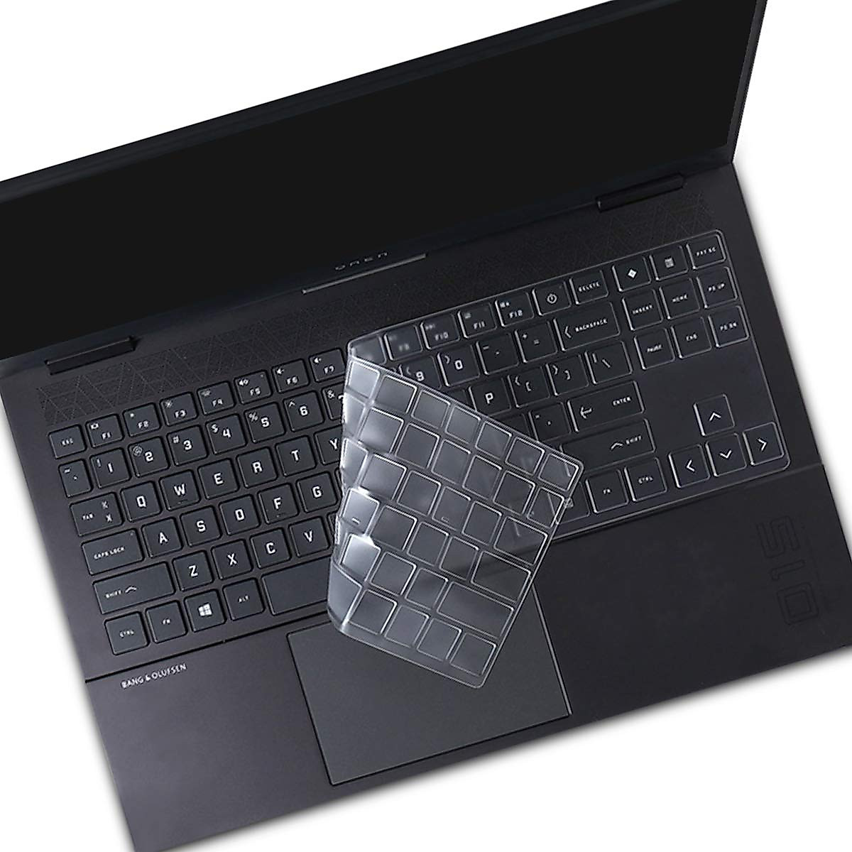 Keyboard Cover for 16" HP Omen 16t-u100/u000 16-u1047nr 16-u0097nr 16t-wf000 16-wf0097nr 16z-xf000 16-xf0033dx xf0087nr 16z-xd000 16-xf0087nr 16-n0797nr 16t-b100, Omen 15-ek0013dx ek1013dx 15-en1097nr