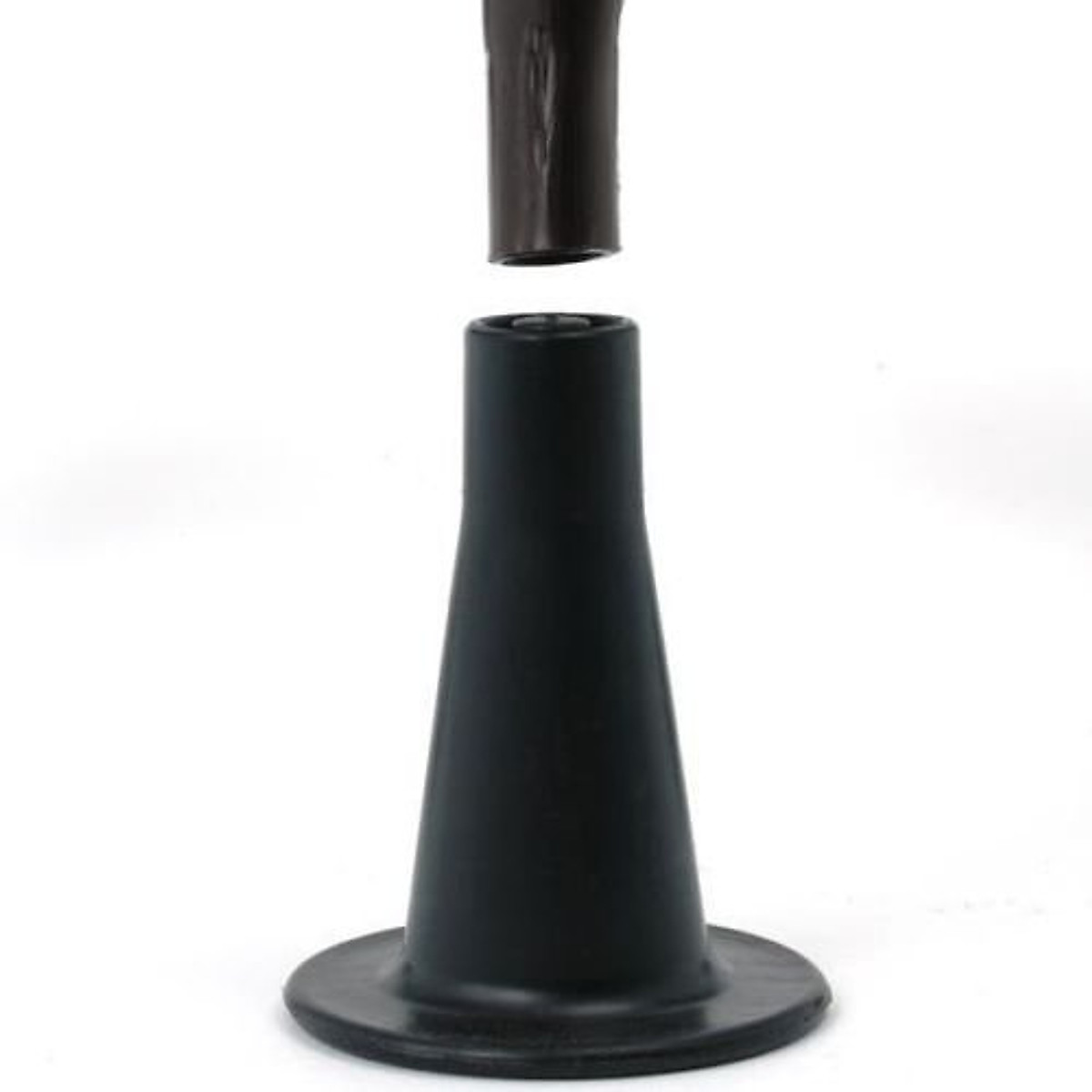 3-5/8" Tall Replacement Bed Frame Glide Feet, Cone Shaped, Set of 9