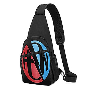 Hanson Band Crossbody Bags Sling Backpack for Man & Women Chest bag Multifunction Hiking Pack Small Shoulder Backpack,Camping,Sports Shoulder Bag,Small Travel Daypack