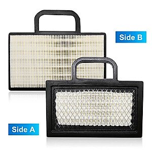 Air Filter & Oil Filter Set Replacement for BS 499486 808656 691035 John Deer L120 Poulan 18-26HP L111 L118 LA130 LA140 LA140 LA150 D130 D140 GY21056