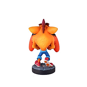Exquisite Gaming: Crash Bandicoot 4 - Original Mobile Phone & Gaming Controller Holder, Device Stand, Cable Guys, Licensed Figure