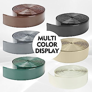 LukLoy 50ft Long Vinyl Straps for Patio Chairs Repair 2" Wide Patio Furniture Replacement Straps, Grey