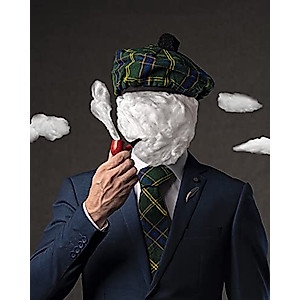 UMAM Scottish Traditional Tam o' Shatner Tammy Hat Flat Bonnet Kilt Many Tartans (Us Army 048tcp)