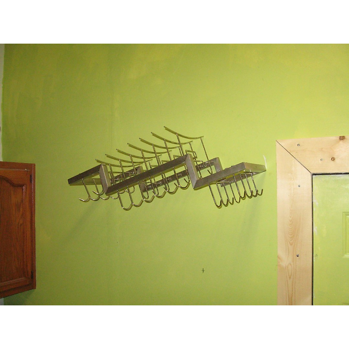 Zojila Ladakh Pot and Lid Wall Mount Rack