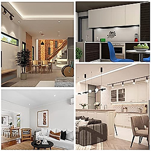 haraqi 6 Pack 6W 120V E12 Base B11 LED Filament Candle Light Bulb, 5000K Daylight White Light, 60W Equivalent Decorative Chandelier Bulbs for Ceiling Fan Lights, Pendants, Fireplace