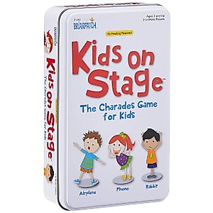 Briarpatch | Kids on Stage: The Charades Game For Kids Travel Tin, Ages 3+