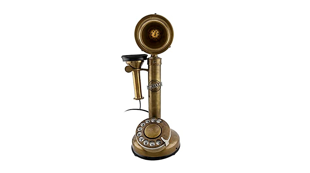 Vintage Candlestick Phone - Antique Home Décor