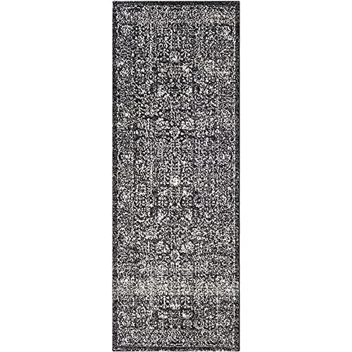 Gustavo Charcoal Updated Traditional Area Rug 2'7" x 7'3