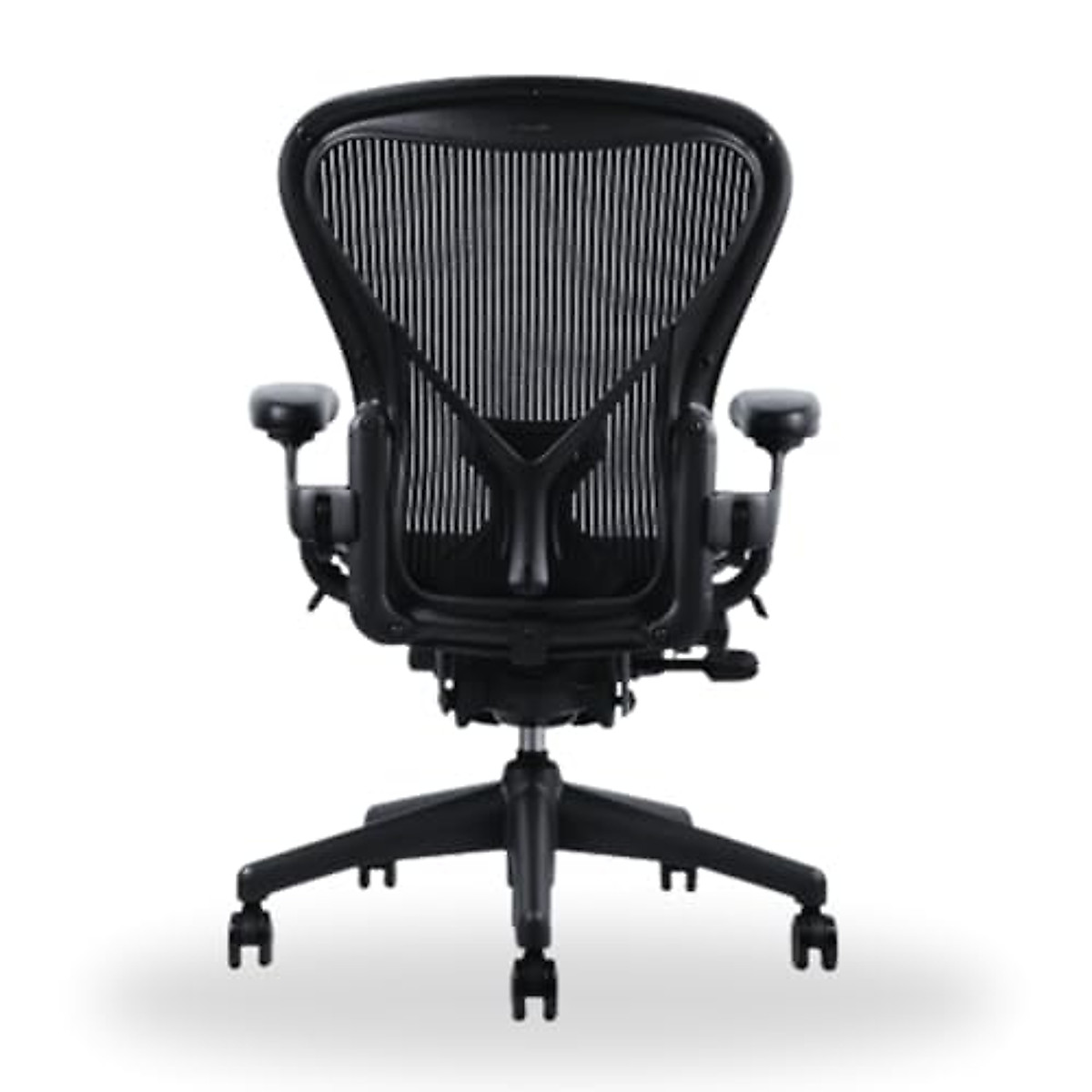Aeron Herman Miller Office Chair| Rear and Forward Tilt Limiter| Adjustable Arms| Adjustable Posture Fit Back Support| Renewed