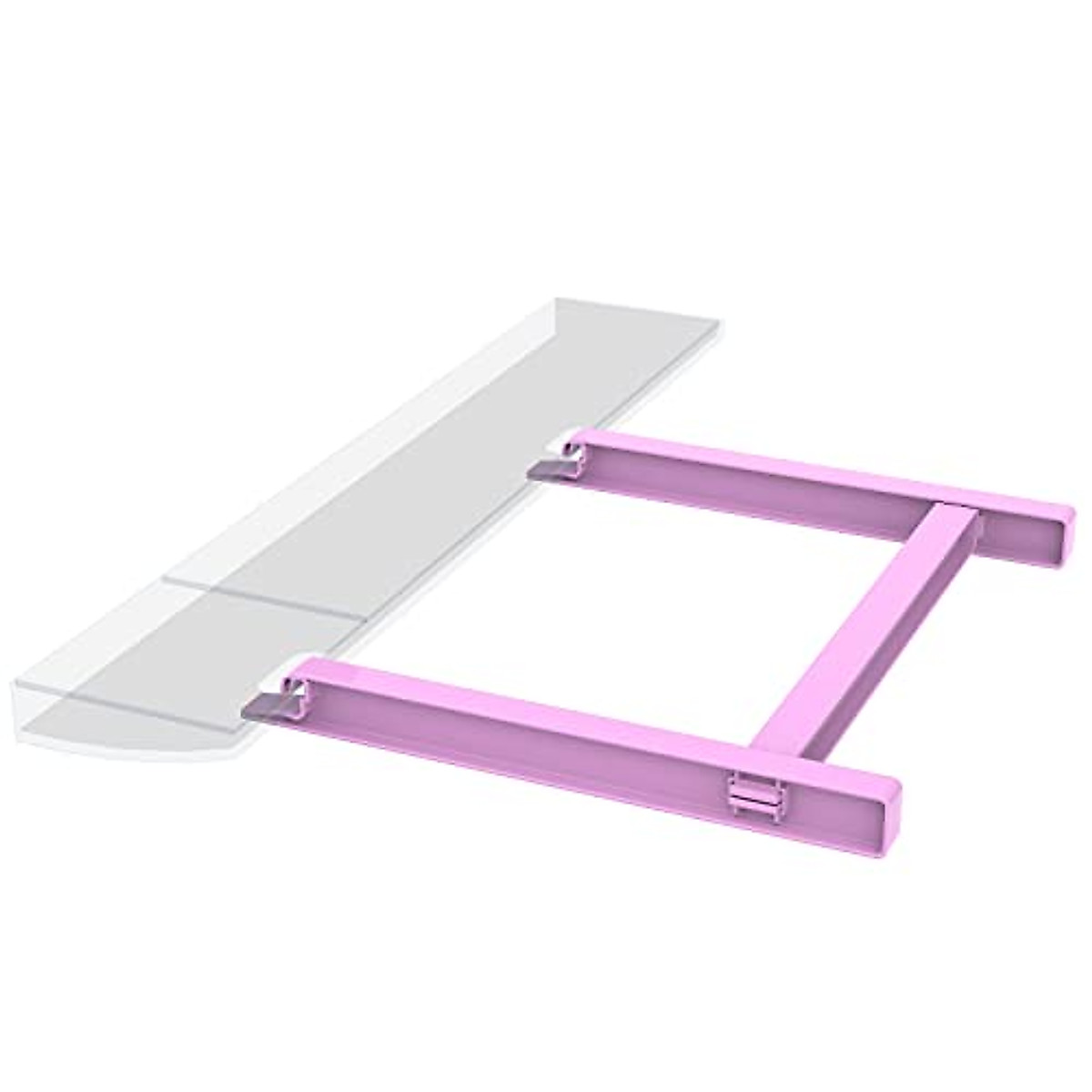 Extension Tray Compatible with Cricut Explore Air3 2 1,Extender Tray Compatible with Cricut Mat,Cutting Mat Extender Support for Explore Air Series (Not Compatible with Maker3 and Maker) (Pink)