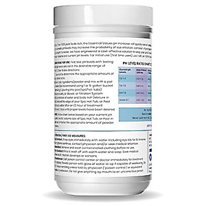 PH Increaser for Hot Tub Swimming Pools & Spa (2 LBS) - Soda Ash Powder to Get Level of Your PH Up - Fight Corrosion, Correct Acidic Water Safely, Made in USA