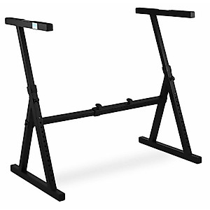 Nord Electro 6D 73-Key Semi-Weighted Action Keyboard with Nine Drawbars Bundle with Z-Style Stand and Sustain Pedal (3 Items)