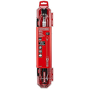CRAFTSMAN Torque Wrench, SAE, 3/8-Inch Drive (CMMT99433)