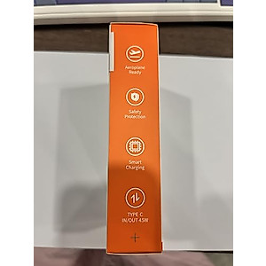 JUOVI J2621 Power Bank Portable Charger,20000mAh 45W PD3.0 QC 4.0 Fast Charging Battery Pack with LED Display,2 USB-C,2 USB-A for iPhone 15 16, MacBook