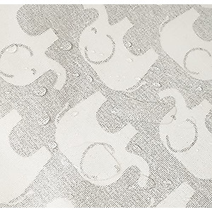 KUNRO Large Sized Storage Basket Waterproof Coating Organizer Bin Laundry Hamper for Nursery Clothes Toys (Elephant)