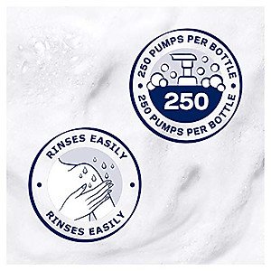 Dove Instant Foaming Body Wash with NutriumMoisture Technology Shea Butter with Warm Vanilla Effectively Washes Away Bacteria While Nourishing Your Skin 13.5 oz