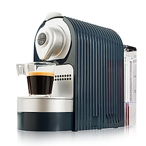 Mixpresso Espresso Machine for Nespresso Compatible Capsule, Single Serve Coffee Maker Programmable for Espresso Pods, Premium Italian 19 Bar High Pressure Pump 27oz 1400w Blue Coffee Maker