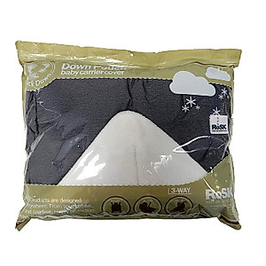 RoSK-Down Pouch 3way-Stroller,Carrier Cover and Car Seat Footmuff, Best for Freezing Winter Conditions (Denim)