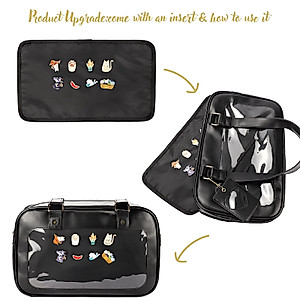 STEAMEDBUN Ita Bag Japanese School Bag with Insert Tote Shoulder Anime Purse for Cosplay