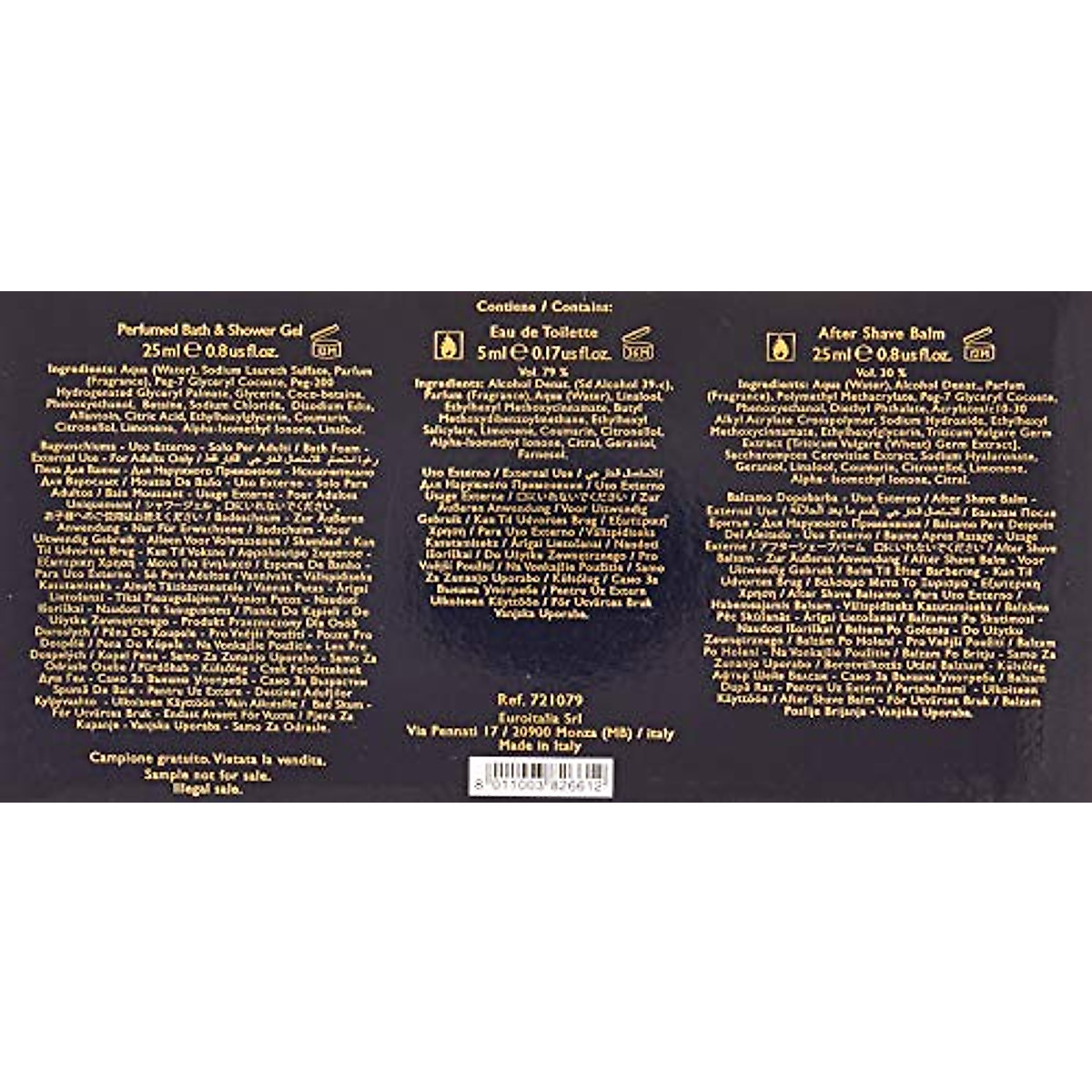 Versace Dylan Blue Pour Homme 3-Piece Miniature Set for Men