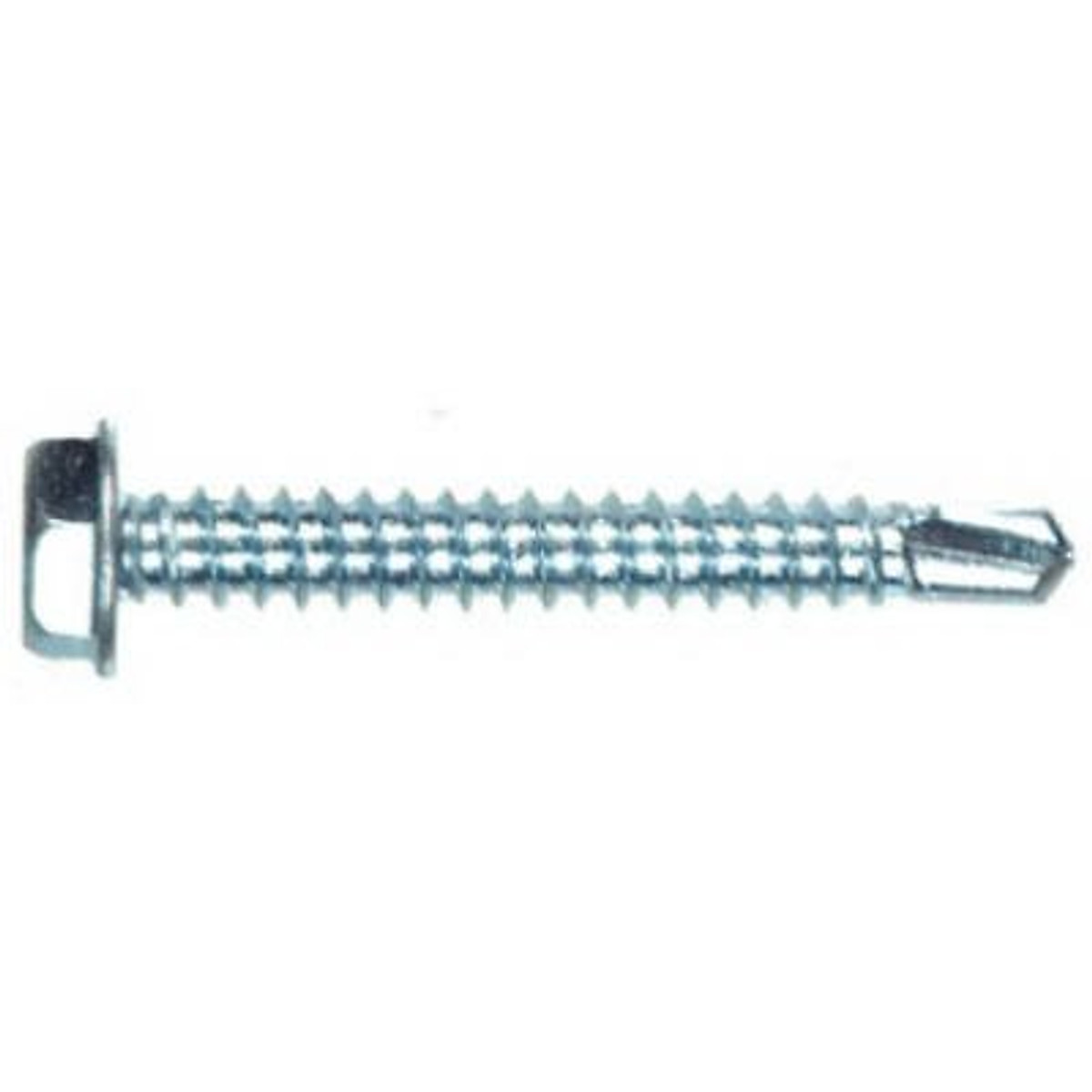 Hillman Fasteners 560354 100 Pack Washer Head Self Drilling Screw - 12-14 x 0.75 in.