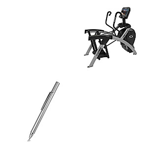 BoxWave Stylus Pen Compatible with CYBEX R Series Total Body ARC Trainer (Stylus Pen FineTouch Capacitive Stylus, Super Precise Stylus Pen - Metallic Silver