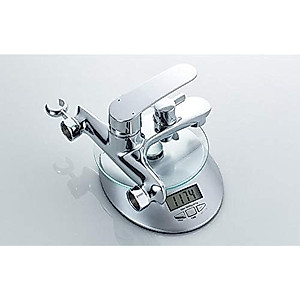 Kitchen Taps Bathtub Faucets Wall Deck Mounted Bathroom Shower Faucet Set Rainfall Bathtub Shower Mixer Bath With Shower Hand