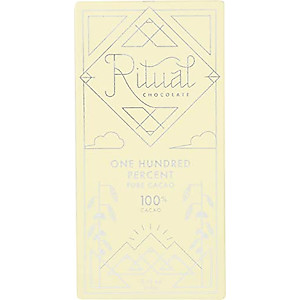RITUAL CHOCOLATE 100% Cacao Bar, 1 EA