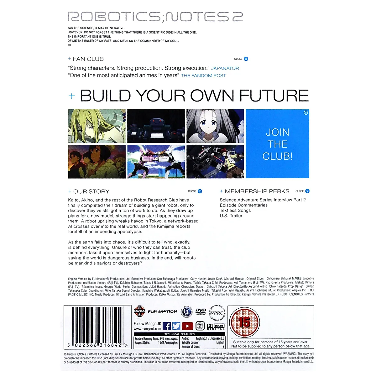 Robotics; Notes: Part 2 [DVD]