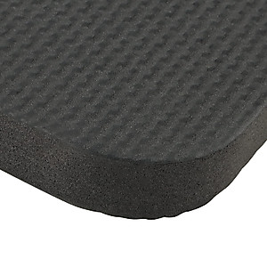 MAHIONG 6 Pack Garden Kneeling Pads, Foam Thick Knee Pad, Kneeler Mat for Long Gardening Hours, Yoga, Prayer and Exercise 16 x 7 x 1 Inch, Black