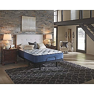 Signature Design by Ashley Mt Dana 15 Inch Firm Hybrid Mattress, CertiPUR-US Certified Foam, Queen