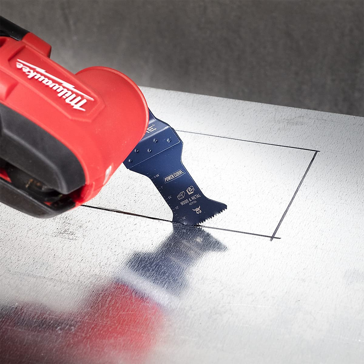 Norske Tools NOTP284 1-1/4" Wood/Metal Flush Cut Curved Blade (3/Pack), Oscillating Tool Accessories | Oscillating Saw Blades