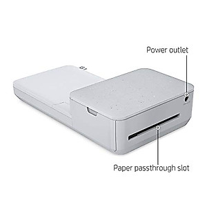 HP Sprocket Studio Photo Printer – Personalize & Print, Water- Resistant 4x6" Pictures (3MP72A)