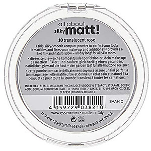 Essence All About Silky Matt! Polvos Compactos Fijadores 10