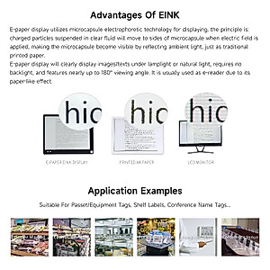waveshare 5.83inch E-Paper E-Ink Display HAT Compatible with Raspberry Pi 4B/3B+/3B/2B/B+/A+/Zero/Zero W/WH/Zero 2W Series Boards 648×480 Pixels Black/White Dual-Color SPI Interface