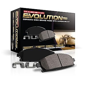 Power Stop 17-888B Front Z17 Evolution Ceramic Brake Pads with Hardware For INFINITI FX35 2006-2012 | INFINITI FX37 2013 | INFINITI FX45 2006-2008 | INFINITI QX70 2014 [Vehicle Specific]