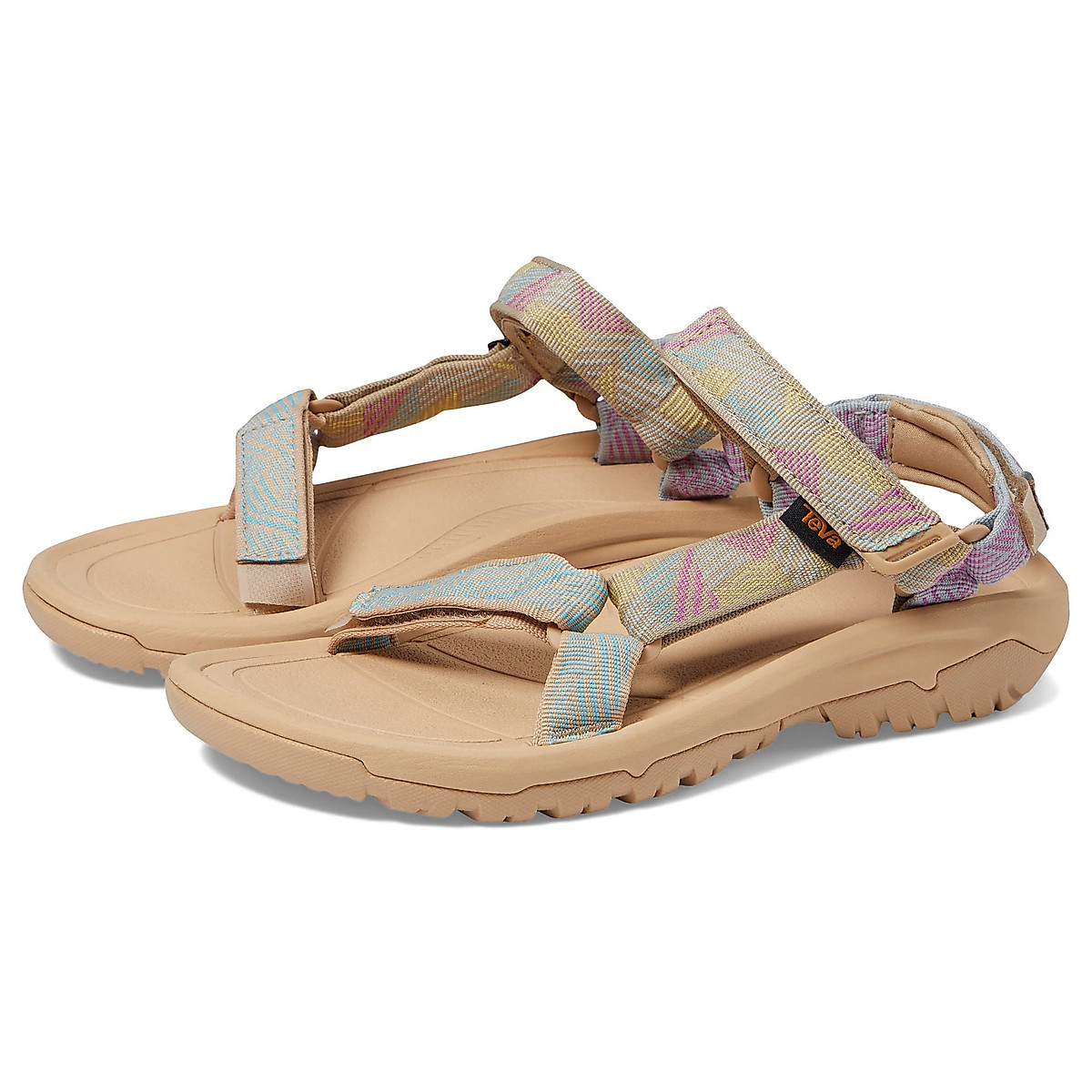 Teva Women's Hurricane XLT2 Sandal, Borderless Tan Multi, 7