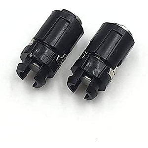 SZLG 2 x Rotating Shaft Spindle Hinge Axis Flip-Open Screen Shaft for Nintendo Gameboy Advance SP GBA SP Replace Axle (Black)