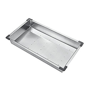 Starstar 18" Stainless Steel Colander For Kitchen Sink