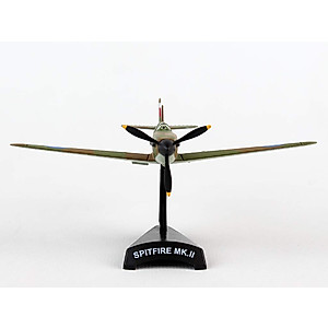 Daron Postage Stamp RAF Spitfire Mkii Battle of Britain Vehicle (1/93 Scale) , Brown