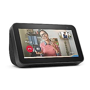 Echo Show 5 (2nd Gen, 2021 release) | Smart display with Alexa and 2 MP camera | Charcoal
