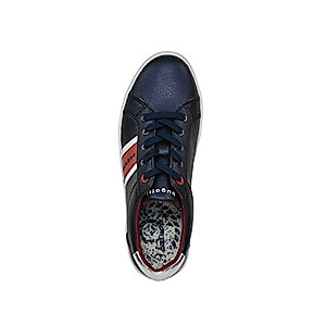 bugatti Women's Low-Top Sneakers, Blue Dark Blue Red 4130, 8.5