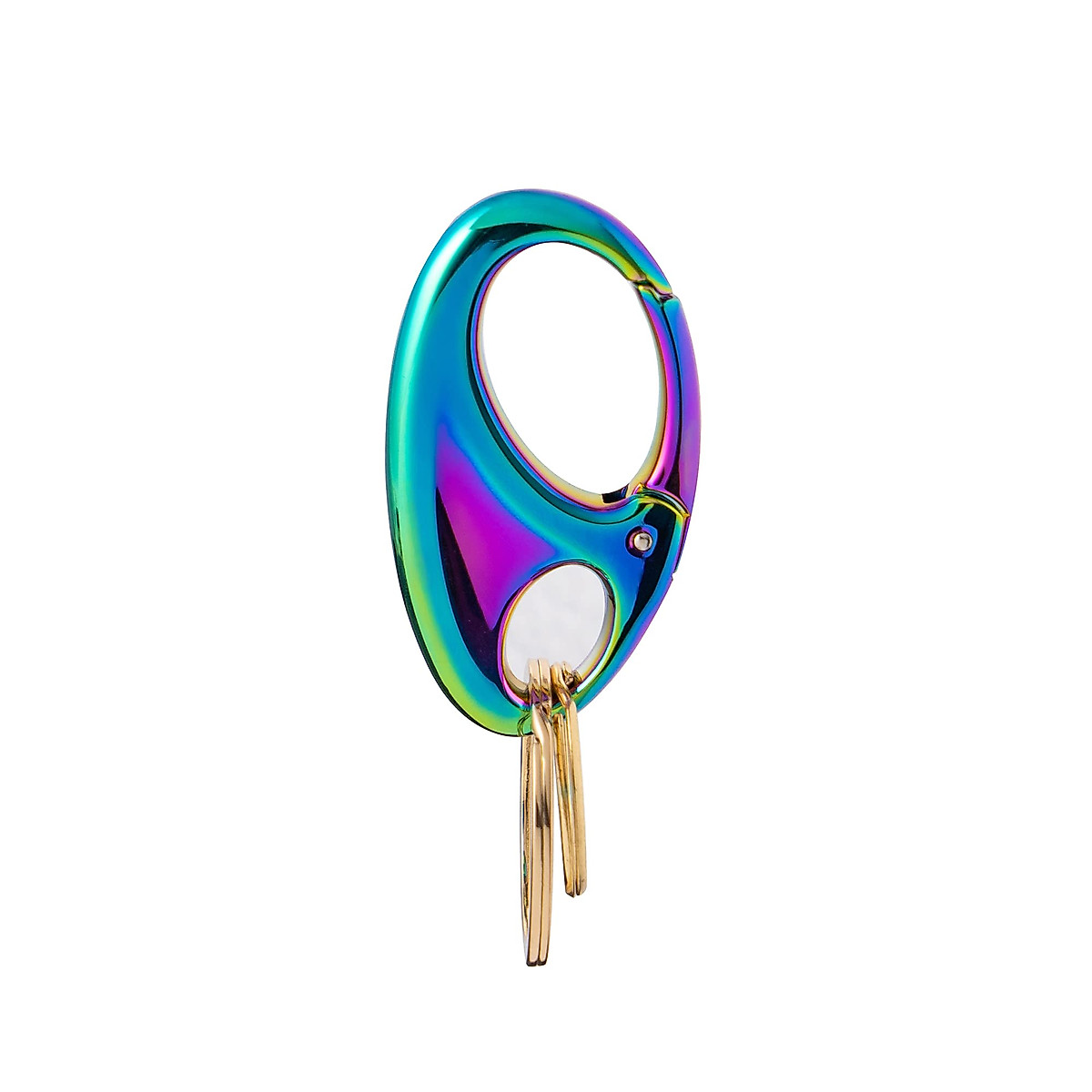 Nutale Key Ring Clip, Car Keychain Clip, Key Chain Ring for Men and Women (Colorful)