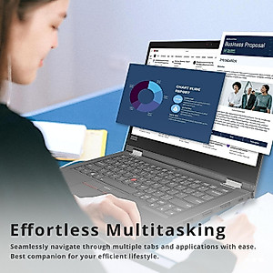 Lenovo ThinkPad L13 Yoga Business 2-in-1 Laptop, 13.3" FHD Touchscreen Display, 11th Gen Intel Core i7, 16GB RAM, 512GB PCIe M.2 SSD, 3-Yr Warranty, Wecam, FP Reader, Wi-Fi 6, Windows 11 Pro, Black