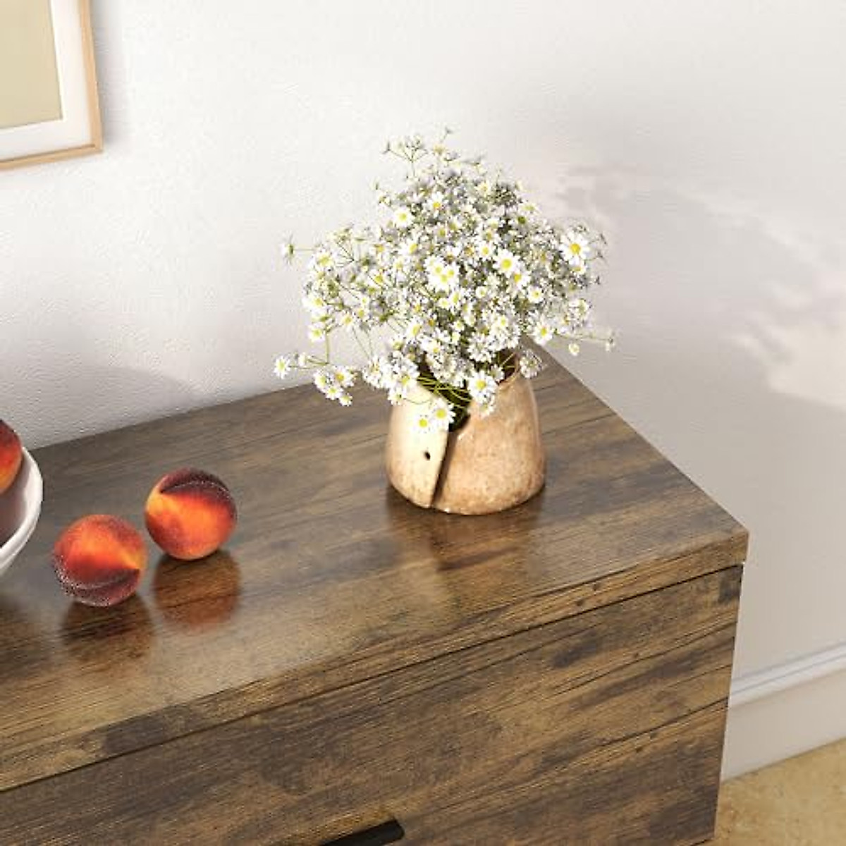 Panana 2-Drawer Wood Lateral File Cabinet, Filing Cabinets Anti-Tilt Mechanism for Home Office Storage Organization, Accommodates Letter/A4/Legal Size, New Heightened Drawer Design Home Office (Wood)