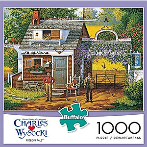 Buffalo Games - Charles Wysocki - Pigeon Pals - 1000 Piece Jigsaw Puzzle