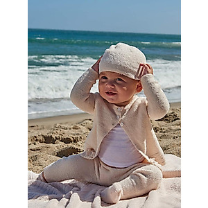 Barefoot Dreams CozyChic LITE Infant Beanie (XS (0-6 Months), Pink)